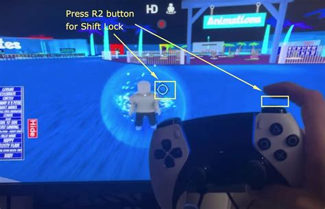 Roblox Ps4 Ps5 How To Get Shift Lock Item Level Gaming