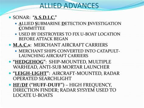 Ppt The Battle Of The Atlantic Powerpoint Presentation Free Download
