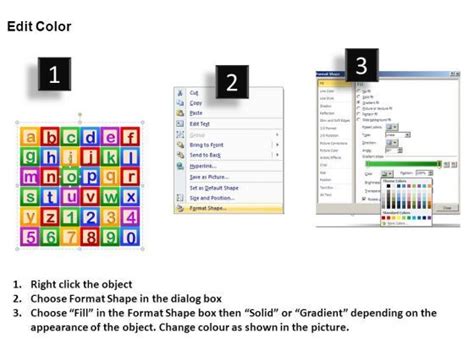 Numbers And Alphabets Education Blocks PowerPoint Templates Ppt Slides