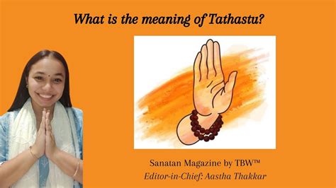 Significance Of Tathastu Why Do We Say Tathastu Youtube