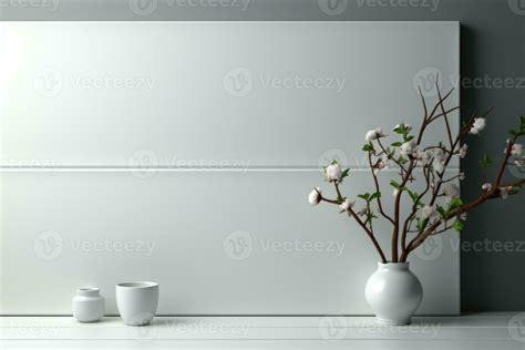 Ai Generated Whispers Of Elegance New And Modern White Background