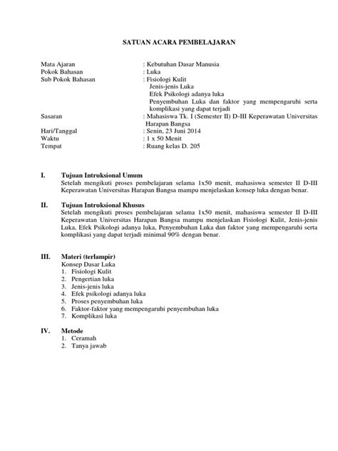 Contoh Sap Pdf