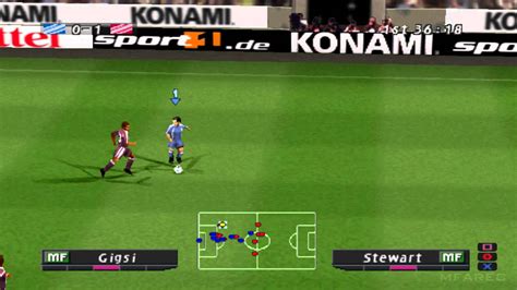 Pro Evolution Soccer Gameplay Psx Psone Playstation Youtube