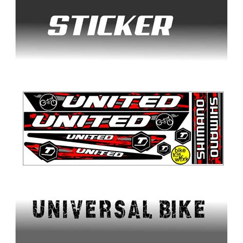 Jual DESIGN DECAL SETIKER VARIASI SEPEDAH STIKER SEPEDA JUMBO