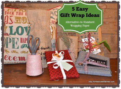 5 Easy T Wrap Ideas Timber Creek Farm