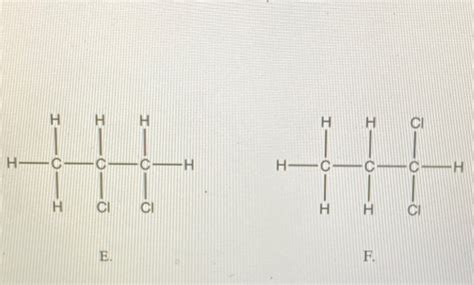 Solved H H H H C C H H CI Identify Any Structure Below That Chegg Com