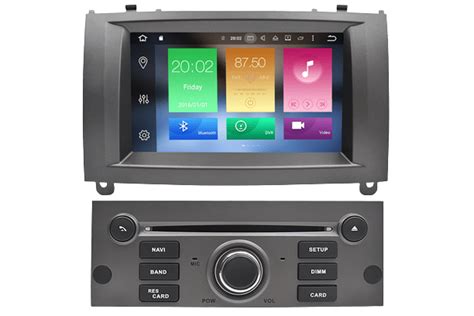 Android Multimedia Peugeot 407 464 Gb Whit Carplay СМАРТ МУЛТИМЕДИА