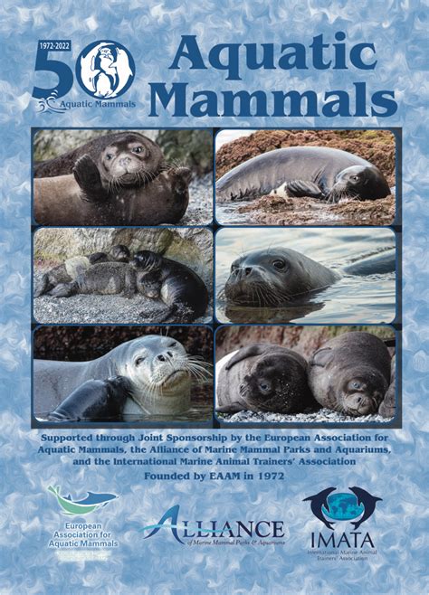 Happy Anniversary To Aquatic Mammals And To The European Association For Aquatic Mammals