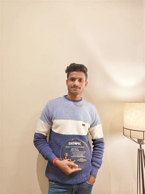 Warmest Congratulations To Shivam Kumar Nayak On Being Honored With The