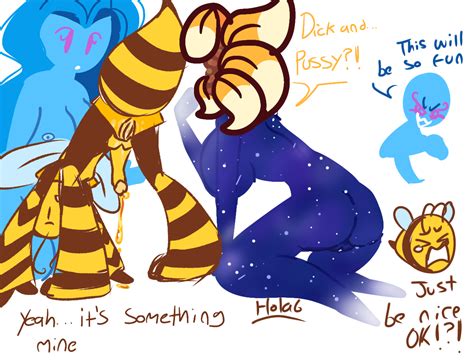 Rule 34 1boy 2girls Balls Bee Breasts Cum Cuntboy English Text Female