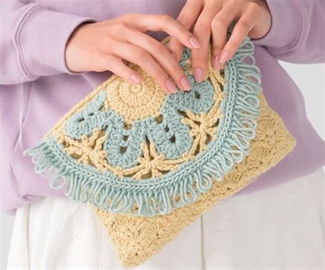 Bolsa y Monedero de Fresas en Crochet PATRÓN GRATIS
