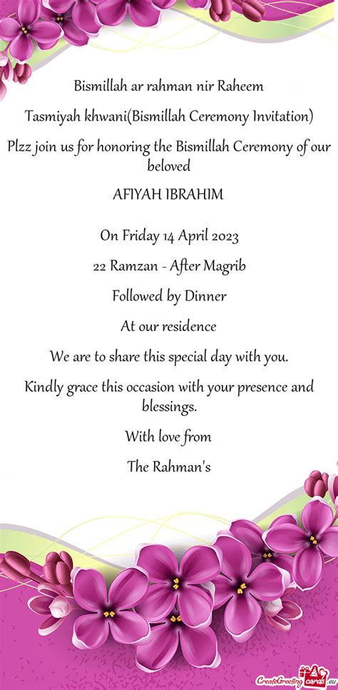 Afiyah Ibrahim Free Cards