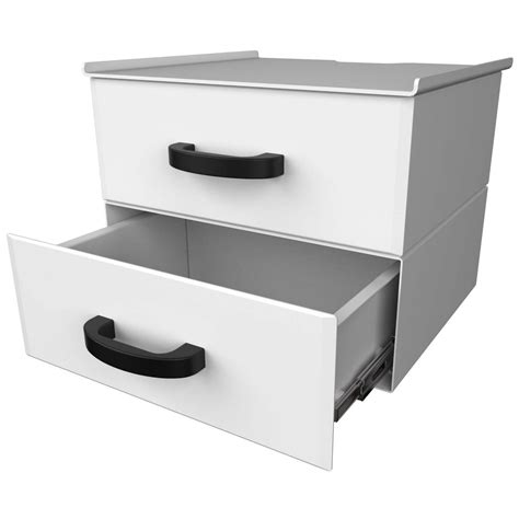Gaveta para área médica D6 Medical Cart Company Kft de carrinho