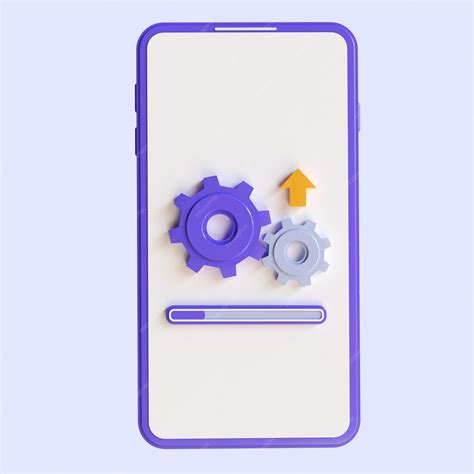 Premium Photo Update Icon With Gears Loading Or Updating Files