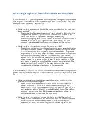 332 Musculoskeletal CM Docx Case Study Chapter 40 Musculoskeletal
