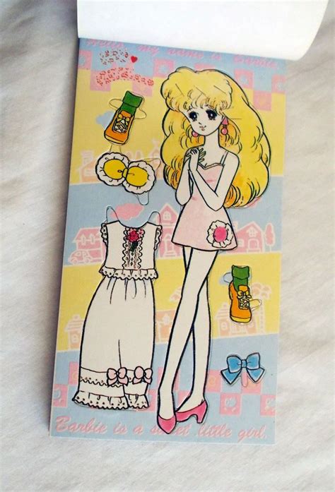 Unique Uncut Japanese Paper Doll Grace The Japanese Version Of Barbie ตุ๊กตากระดาษ