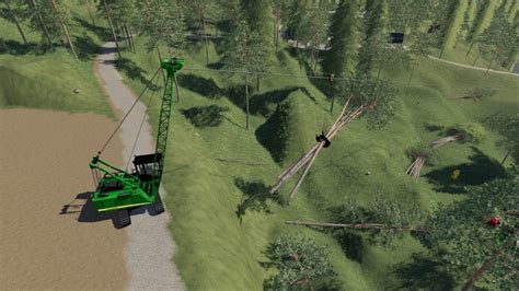 Ls19 John Deere Grapple Yarder V 1 0 Bagger And Radlader Mod Für