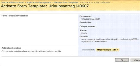 How To Deploy An Infopath Form To A Browser Enabled Wss Zeljko Sovic