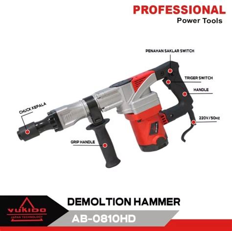 Mesin Bobok Beton Listrik Demolition Jack Hammer Bukan Bor On Carousell