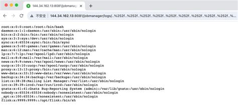 学习vulhub的apache flink jobmanager logs 路径穿越 cve 2020 17519 知乎