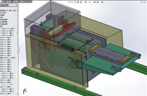 Fpc软排线裁切机solidworks 2012模型图纸免费下载 懒石网