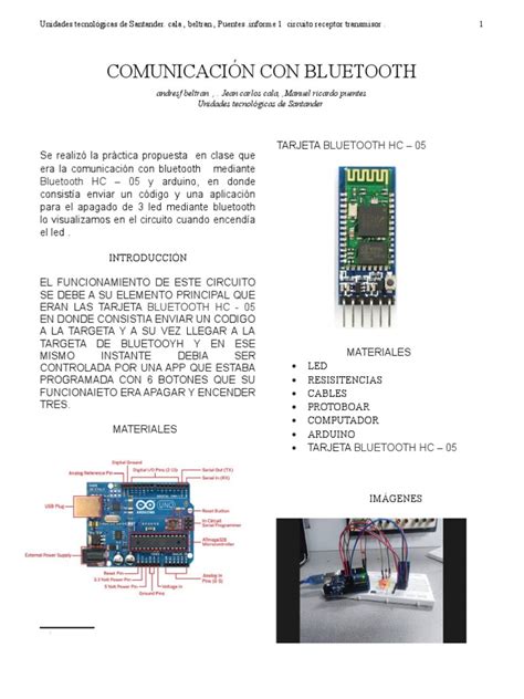 Bluetooth Pdf Bluetooth Diodo Emisor De Luz
