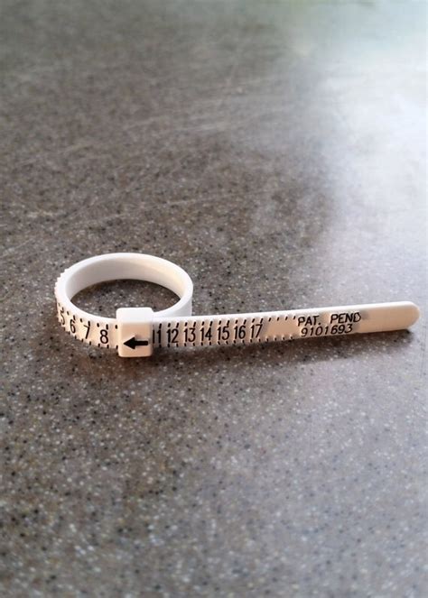 Adjustable Ring Sizer Ring Sizing Gauge