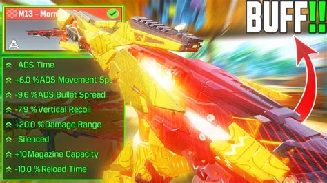 This M13 Give Aimbot Buff M13 Gunsmith Attachments Are Secret Meta In Cod Mobile Season 2