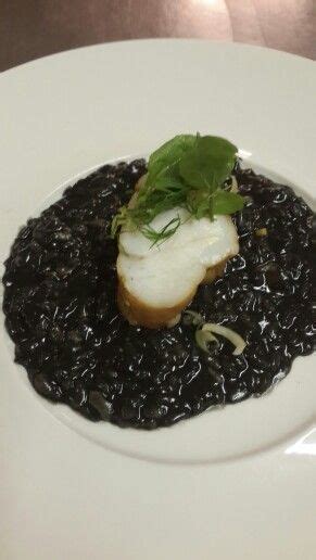 Smoked Monk Fish With Squid Ink Risotto Wine And Dine Monk Fish Food