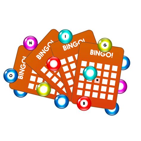 Bingo Lotto Game Balls And Lottery Cards With Lucky Numbers 17374755 Png