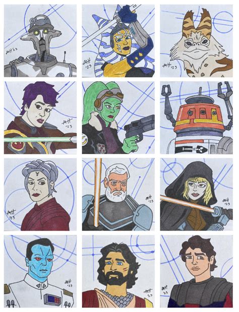 Ahsoka 3x3 Inch Art Colored By Jk Antwon On Deviantart