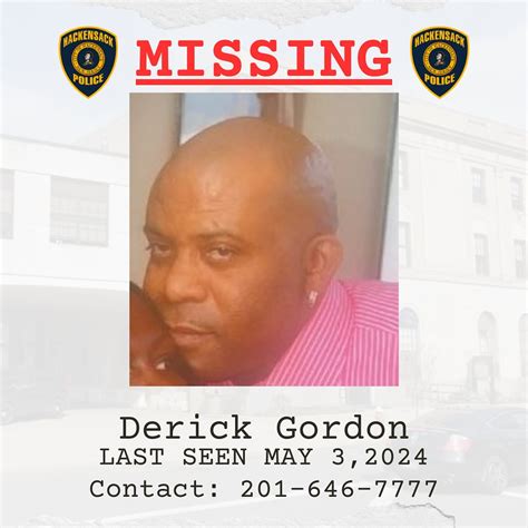 Hackensack Police Seek Publics Help In Locating Missing Man