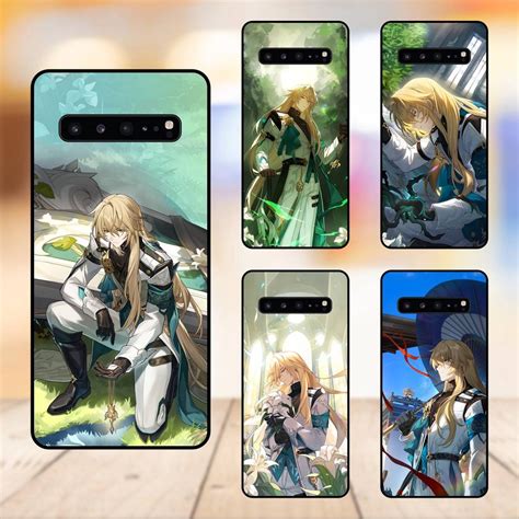 Ốp Lưng điện Thoại Samsung S10 5g Viền đen Luocha Honkai Star Rail