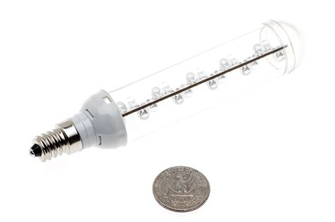 LED Exit Sign Bulb T Bulb W LEDs And Candelabra Base W Lumens Super Bright LEDs