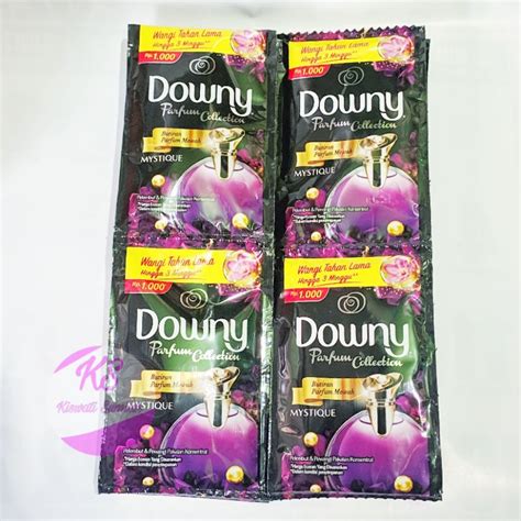 Jual Downy Hitam Mystique 1000 An Renceng Isi 12 Sachet 20 Ml Pewangi