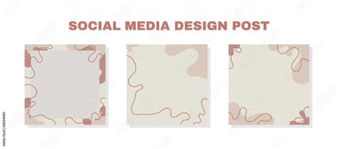 Social Media Branding Template Instagram Background Mockup In Nude