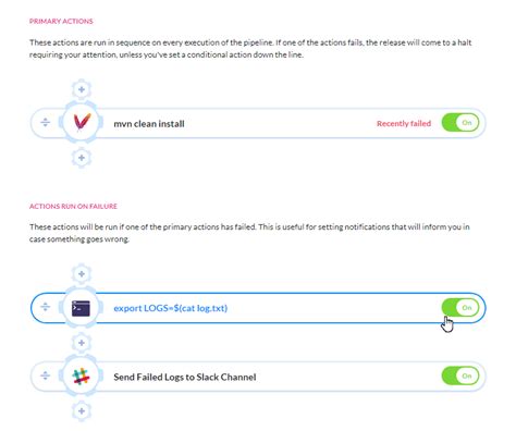 New Feature Passing Parameters Between Actions