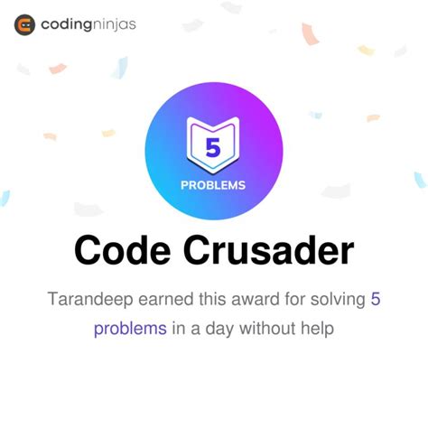 tarandeep singh juneja on linkedin codingninjas achievements