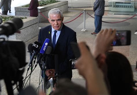 After Meeting With Blinken In Dc Israeli Opposition Leader Says
