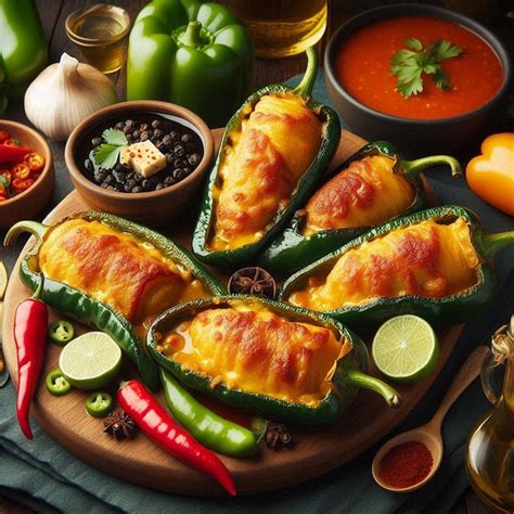 Traditional Mexican Dishes Mexican Food Premium Ai Generated Image