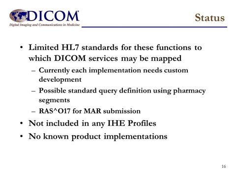 Aspects Of DICOM For Patient Safety Ppt Video Online Download