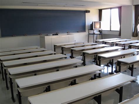 Table Furniture Room Japan Classroom Image Free Photo