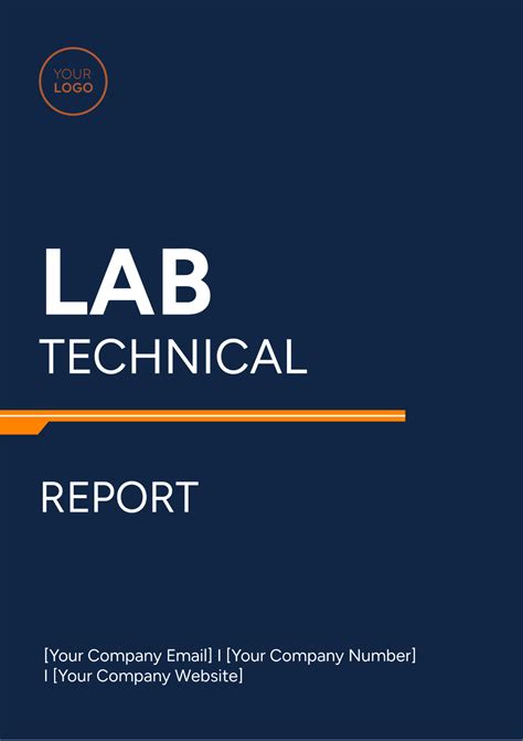 Free Technical Report Templates Technical Problem Report Template