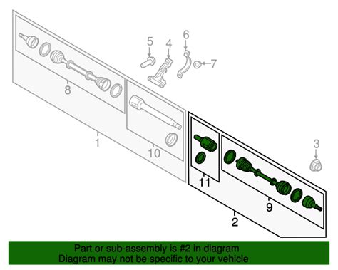 Shaft Front Axle FV6Z-3B437-Y | TascaParts.com