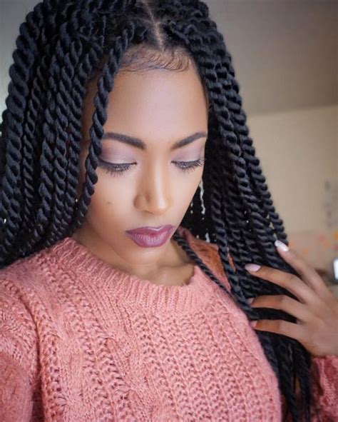 Rope Twist Tutorial How To Rope Twist Braids And Styles