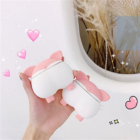 Lovely Pig Airpods Protector Case Jk2016 Juvkawaii