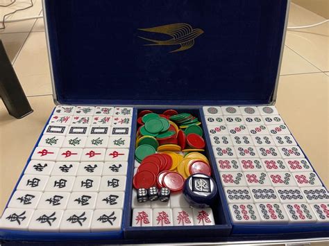 Martell Mahjong Set 160 Tiles Hobbies And Toys Toys And Games On Carousell