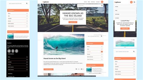 How To Create Responsive Blogging Website Design Using Html Css And Javascript Step By Step