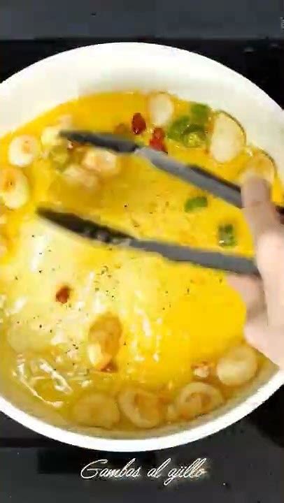 마늘 올리브오일 새우의 삼합 감바스 알 아히요 Youtube