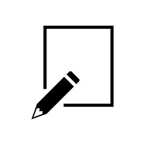 Premium Vector Pencil Line Vector Icon